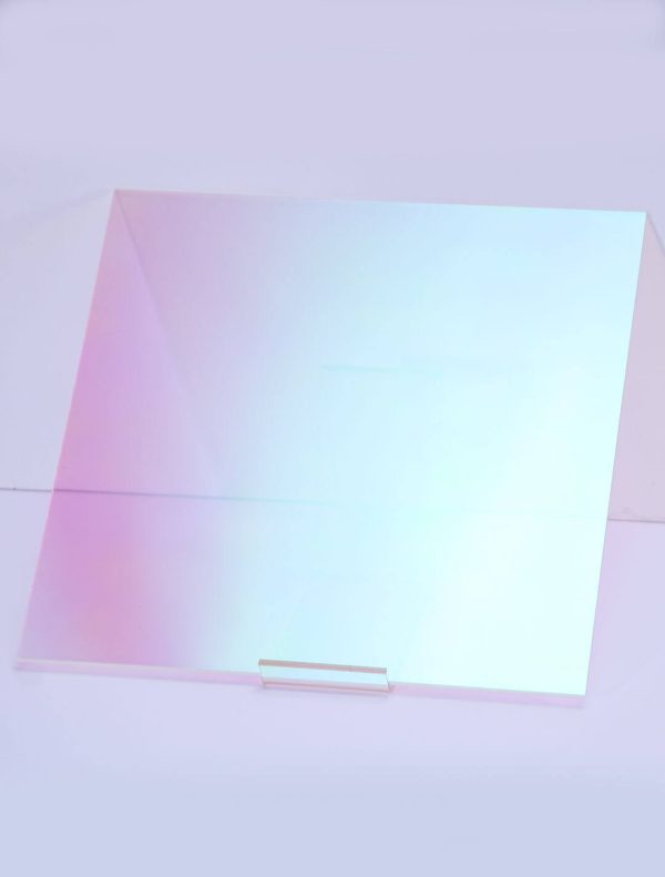 Iridescent Acrylic Sheet holographic Rainbow Textured Plexiglass