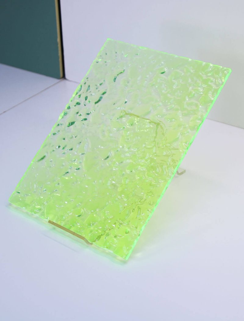 Iridescent Acrylic Sheet holographic Rainbow Textured Plexiglass